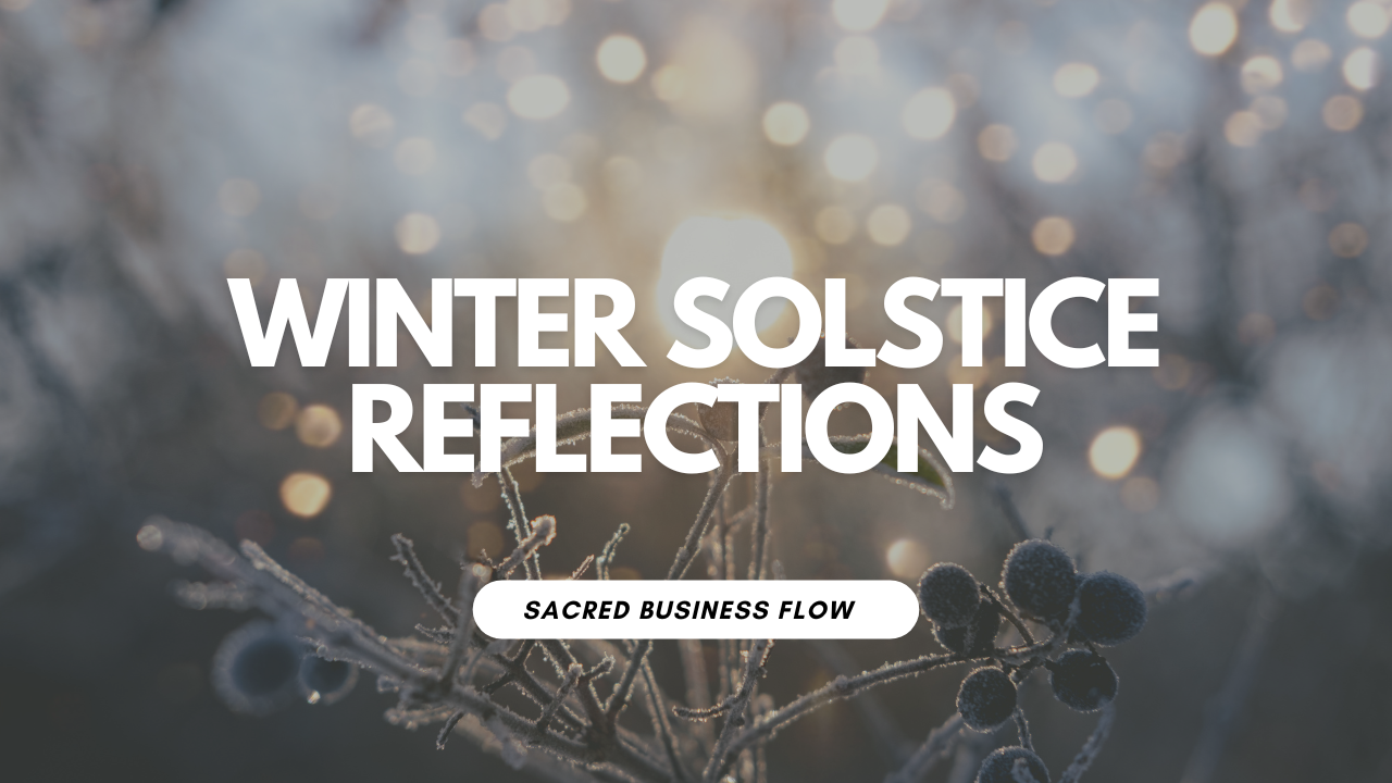 YT: Winter Solstice Reflections: Embracing Your Inner Light and Setting ...